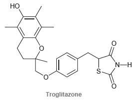 [Solved] Troglitazone, rosiglitazone, and pioglita | SolutionInn