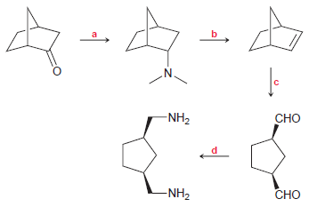 [Solved] Fill in the missing reagents: .N -NH2 -NH2 | SolutionInn