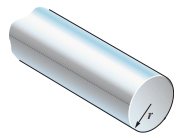 [Solved] The rod has a circular cross section. If | SolutionInn