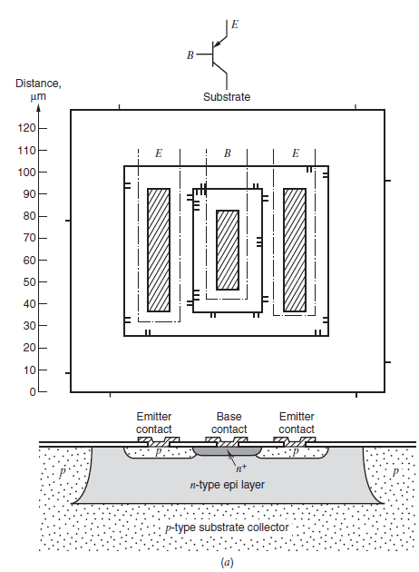 [Solved] The substrate pnp of Fig. 2.36a is to be | SolutionInn