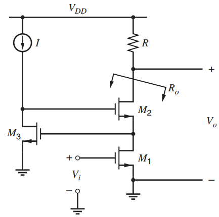 [Solved] Find the output resistance for the active | SolutionInn