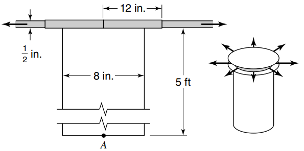 [Solved] Water flows steadily up the vertical pipe | SolutionInn