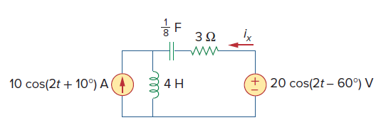 [Solved] Using the superposition principle, find i | SolutionInn