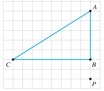 [Solved] Use the given figure and rotation point P | SolutionInn