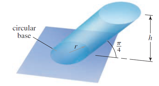 [Solved] Use the general slicing method to find th | SolutionInn