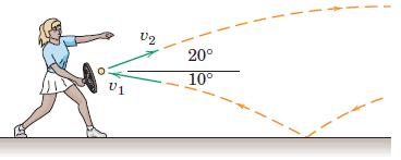 [Solved] A tennis player strikes the tennis ball w | SolutionInn