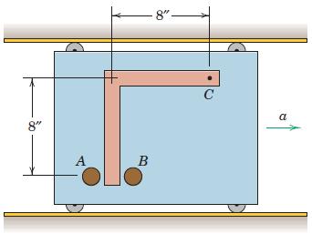 [Solved] The right-angle bar with equal legs weigh | SolutionInn