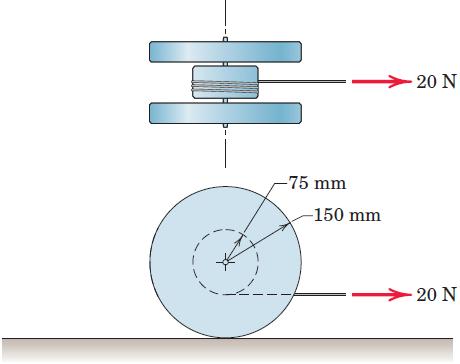 [Solved] Each of the solid circular disk wheels ha | SolutionInn