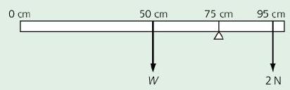[Solved] The diagram below shows a uniform metre r | SolutionInn