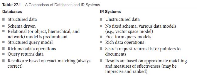 [Solved] Explain the main differences between the | SolutionInn