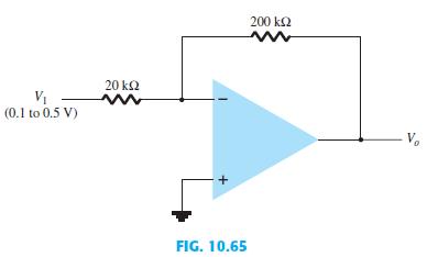 [Solved] What is the range of the output voltage i | SolutionInn