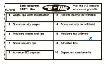 [Solved] Let the Medicare tax withheld in Box 6 be | SolutionInn