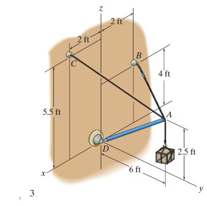[Solved] Determine the tension developed in cables | SolutionInn