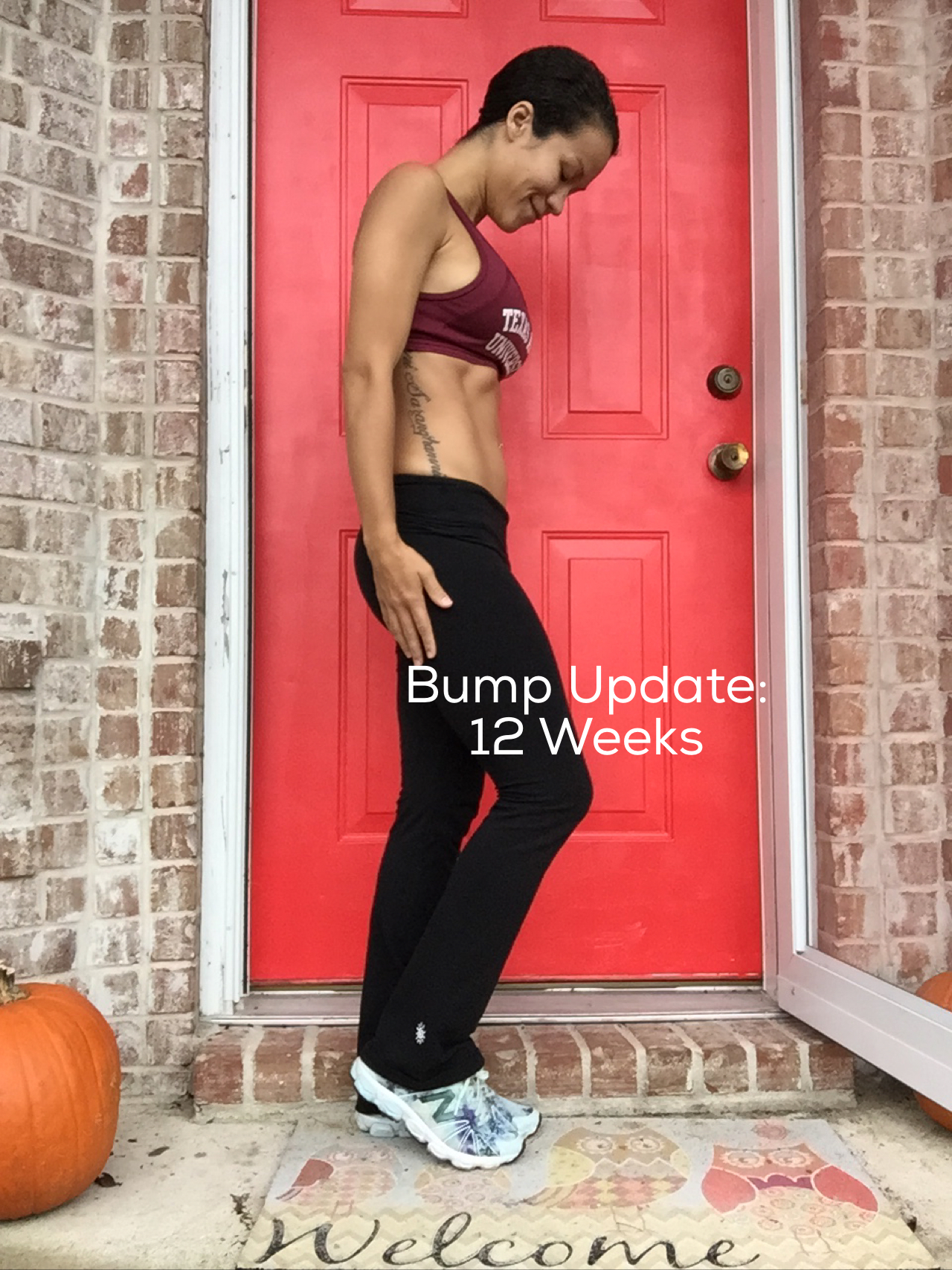 PREGNANCY 12 Weeks Bump Update Diary Of A Fit Mommy