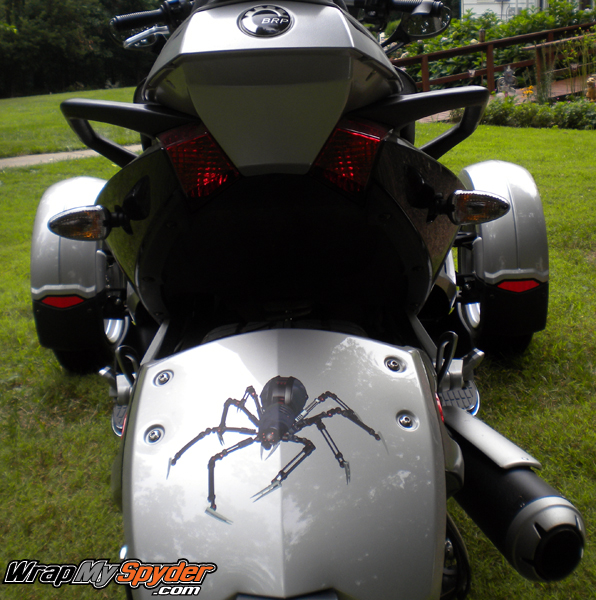 Mechanical Spider decal, Can-am Spyder RT, RS, RSS, GS models ...