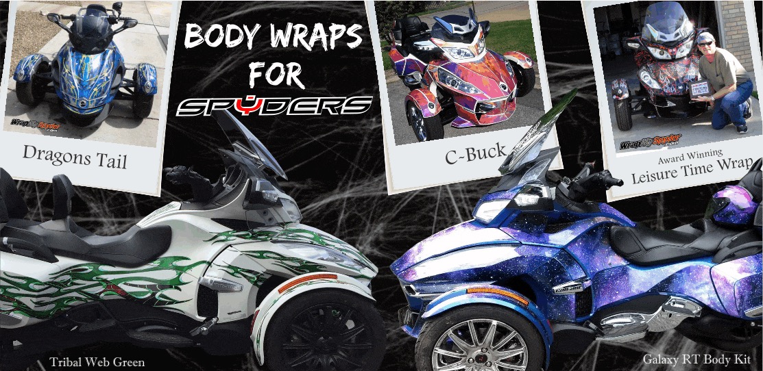 WrapMySpyder.com | Can Am Spyder Wraps & Accessories