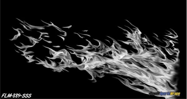 Super Sport Silver Flame | Powersportswraps.com