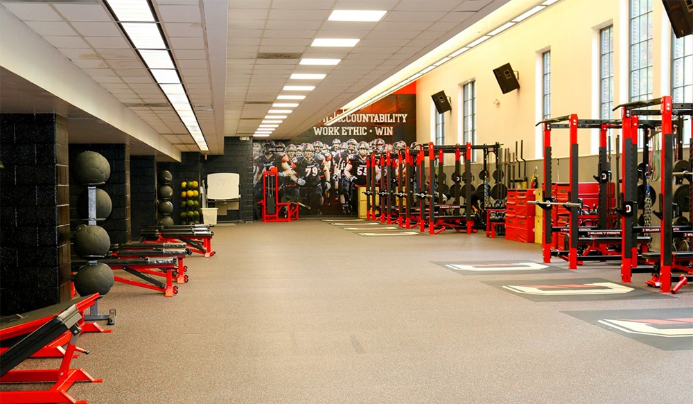 Facilities > Doe Weight Room - Davidson College Athletics