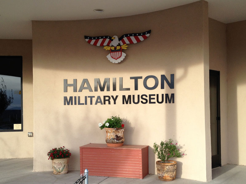 Hamilton Military Museum, Veterans Memorial Park, TorC New Mexico