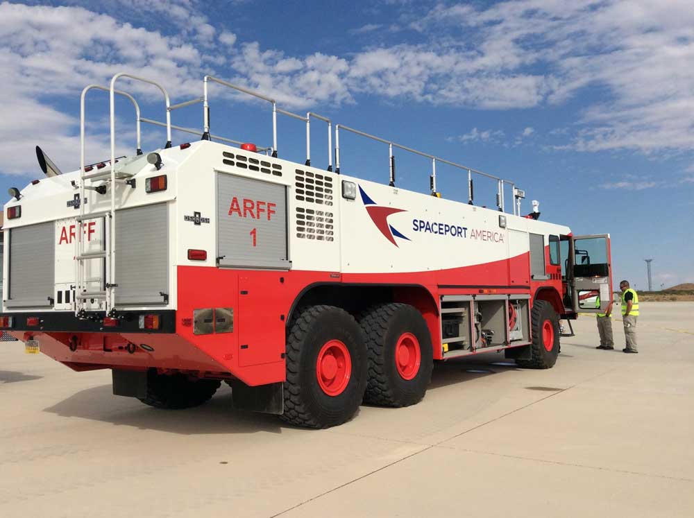 spaceport-america-arff-truck | Sierra County New Mexico Film