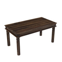 Oklahoma Traditional Solid Wood Farmhouse Dining Table