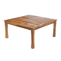 Appalachian Wood Rustic Square Dining Table Set