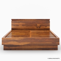 Modern Simplicity Solid Wood Custom Platform Bed Frame