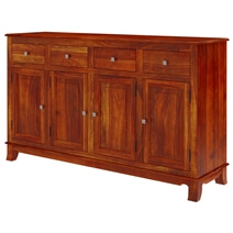 Siena Rustic Solid Wood Dining Room Set