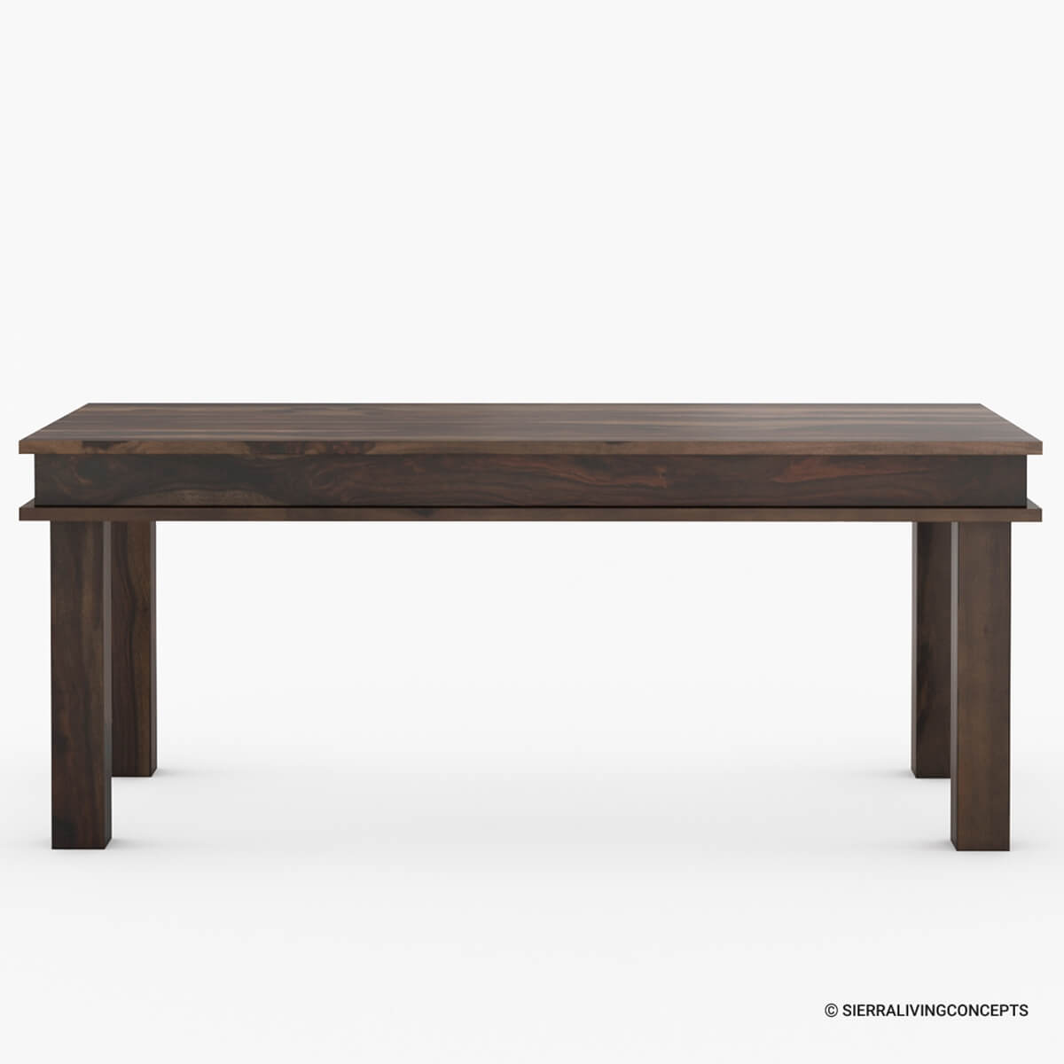 Chester Rustic Solid Wood Shaker Style Dining Table For 6 Seater