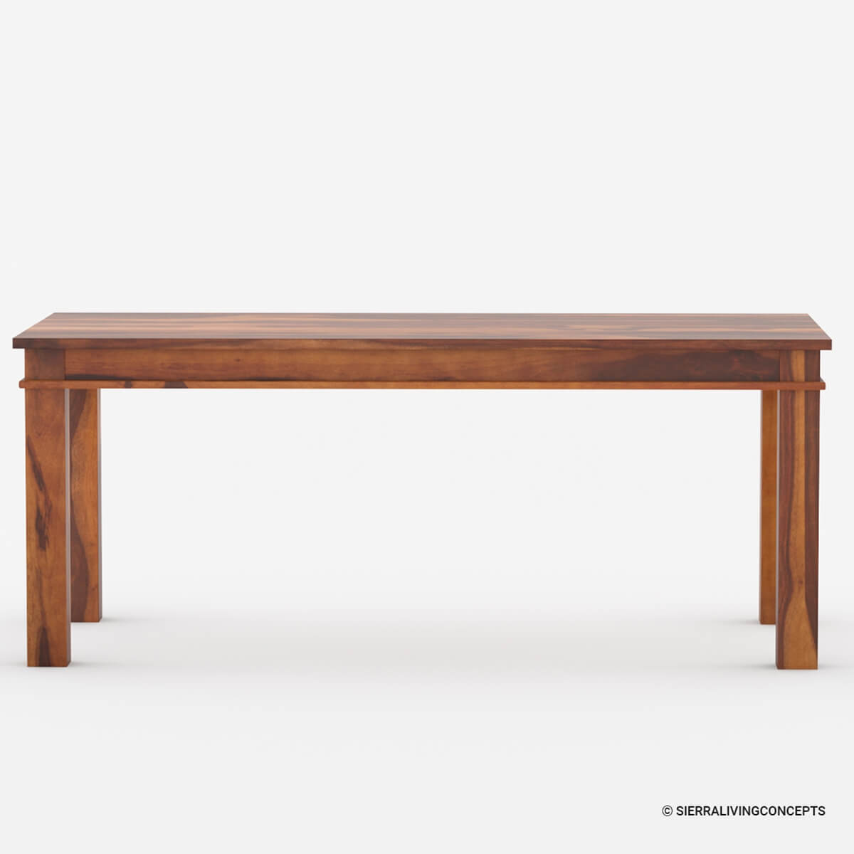 Seward Rustic Solid Wood Rectangular Dining Table