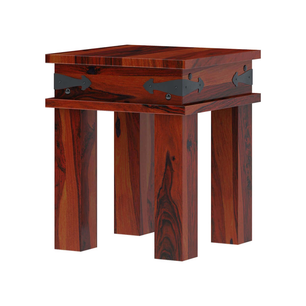 Altamont Traditional Style Solid Wood Square End Table