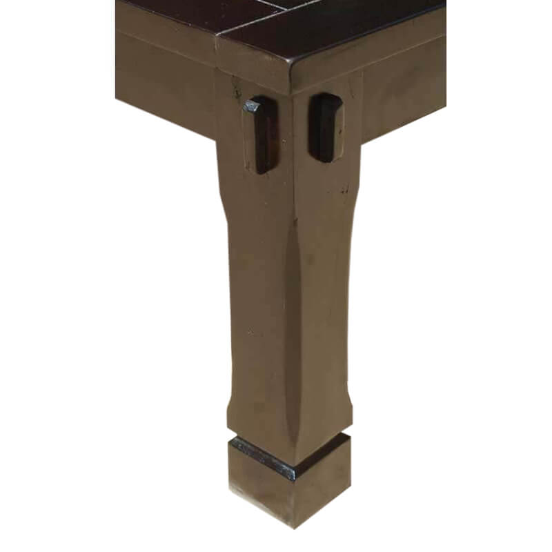 Bishop Transitional Solid Wood Backless Dining Bench