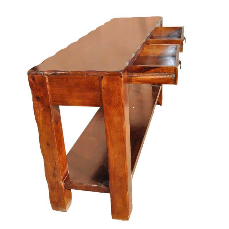 Home & Living Modern Hall Table Console Table Side Table Unique Wood ...