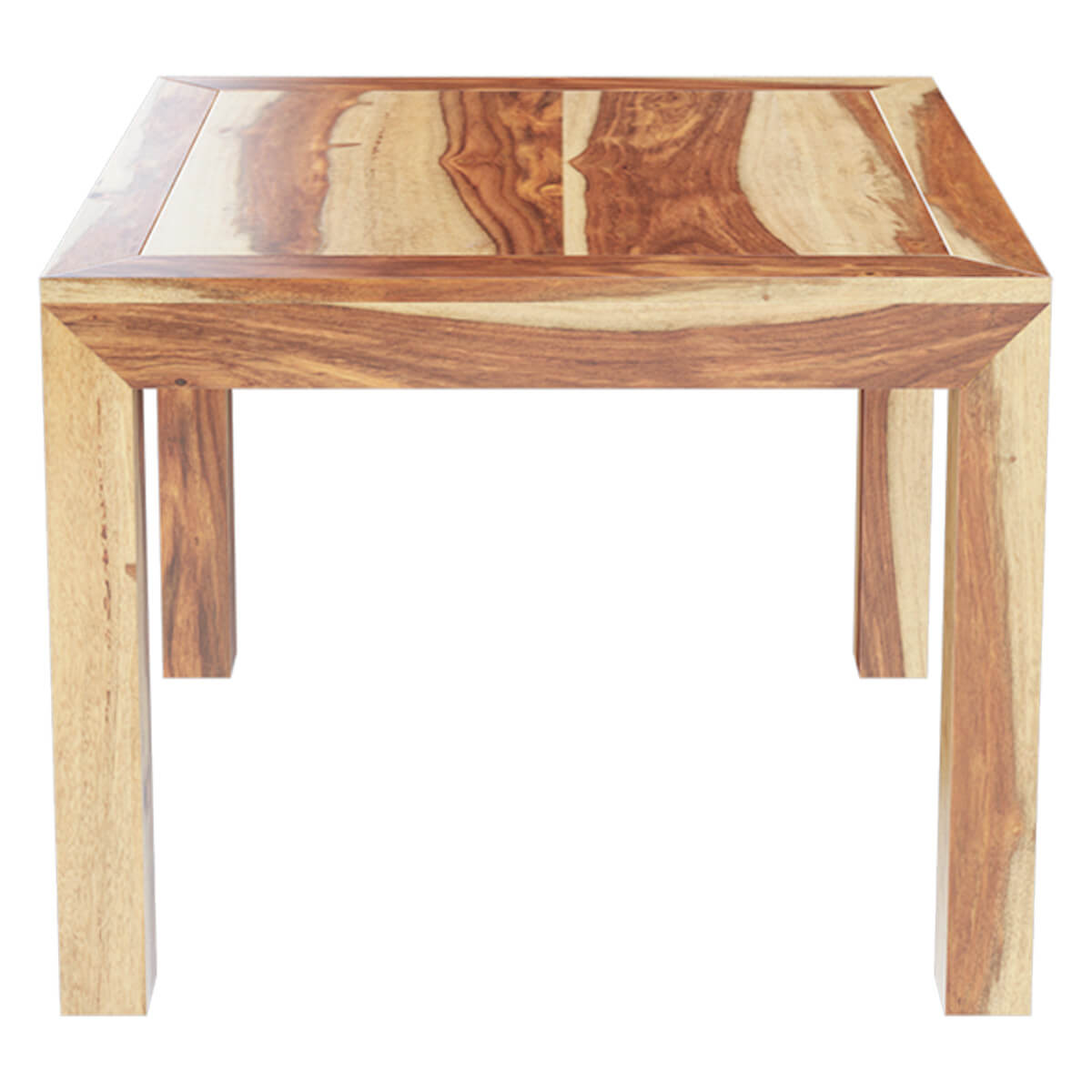 Ostrander 4 Seater Square Natural Wood Kitchen Table