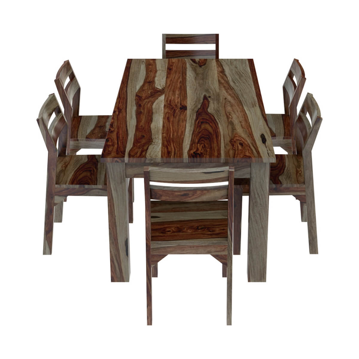 Modern Sierra Solid Wood Dining Room Set
