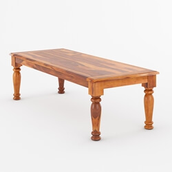 Cambria Solid Wood Modern Rectangle Dining Table