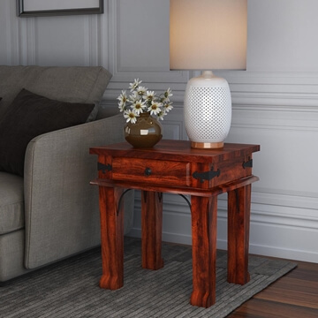 Rustic End Table & Side Table