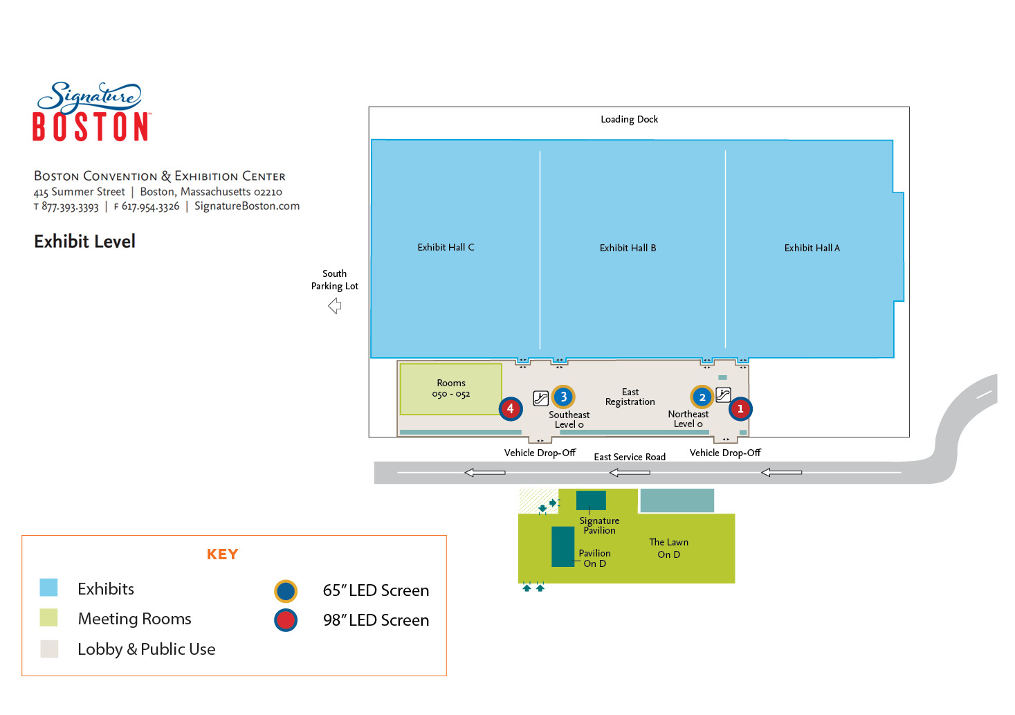 BCEC Digital Displays | Signature Boston