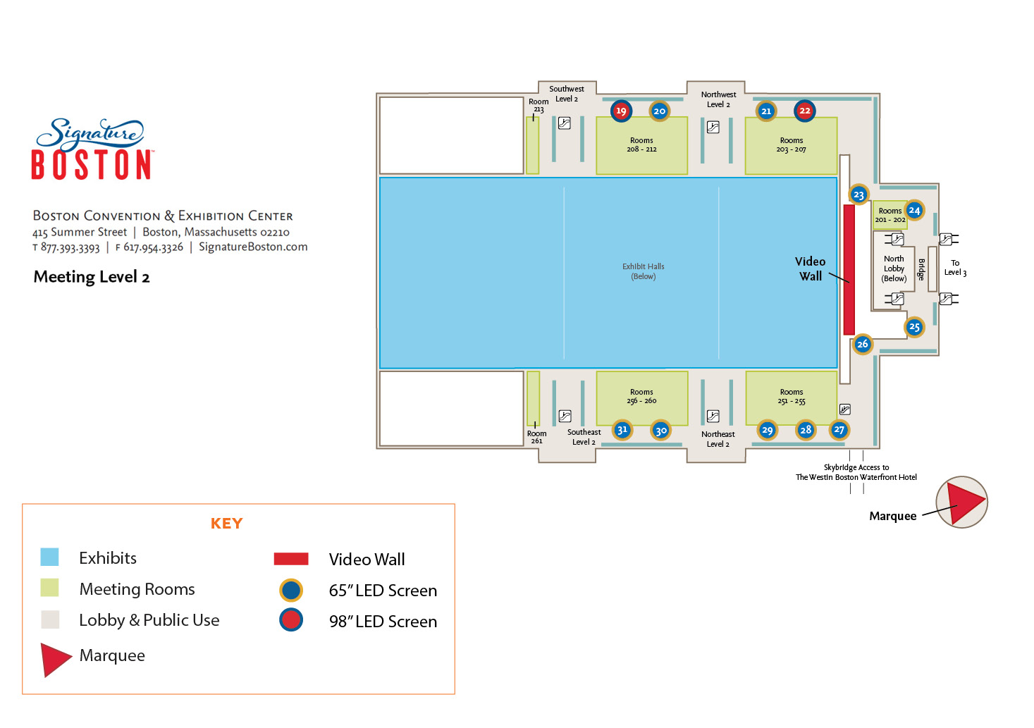 BCEC Digital Displays | Signature Boston