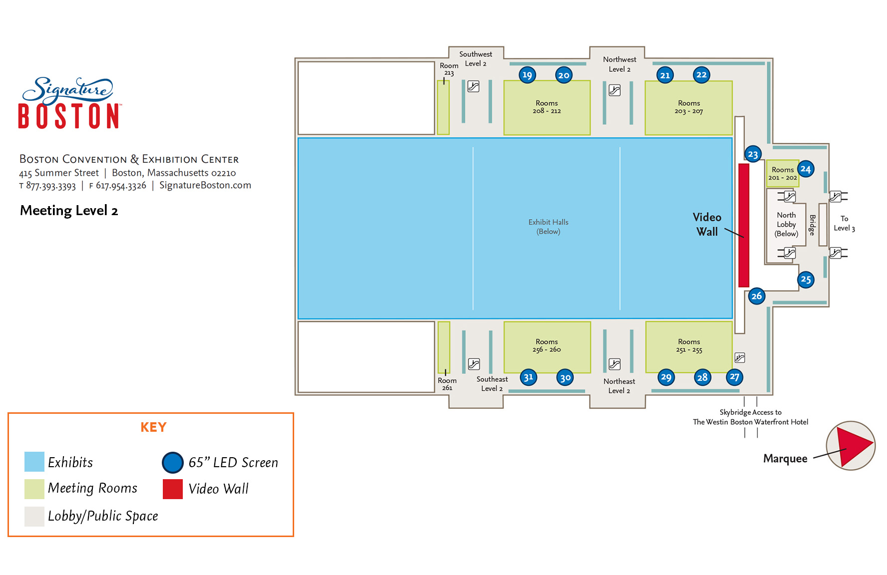 BCEC Digital Displays | Signature Boston