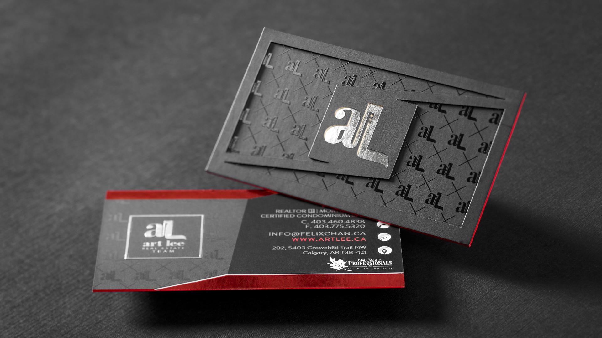 Custom Spot UV Business Card | SilkCards