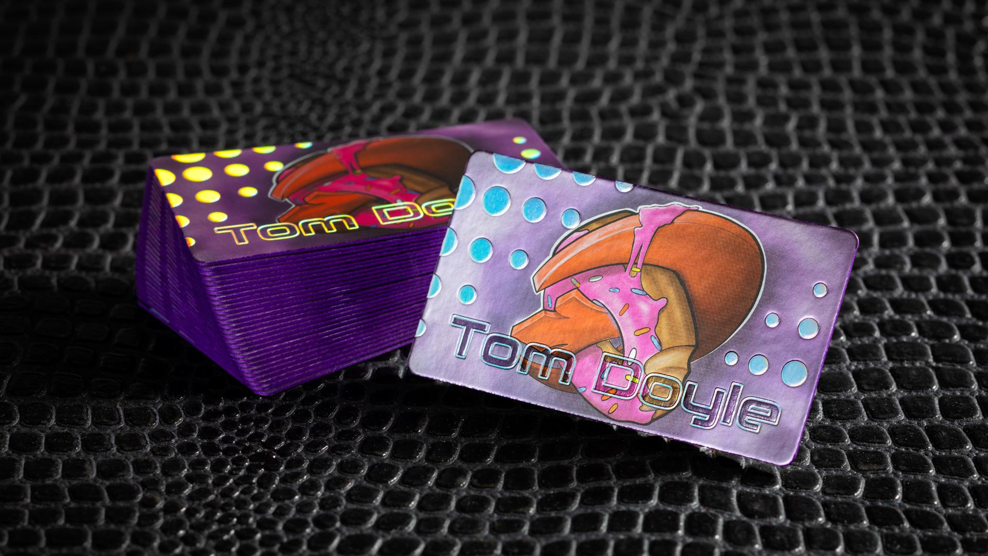 Colored-Edge Business Cards | Painted-Edge Business Cards