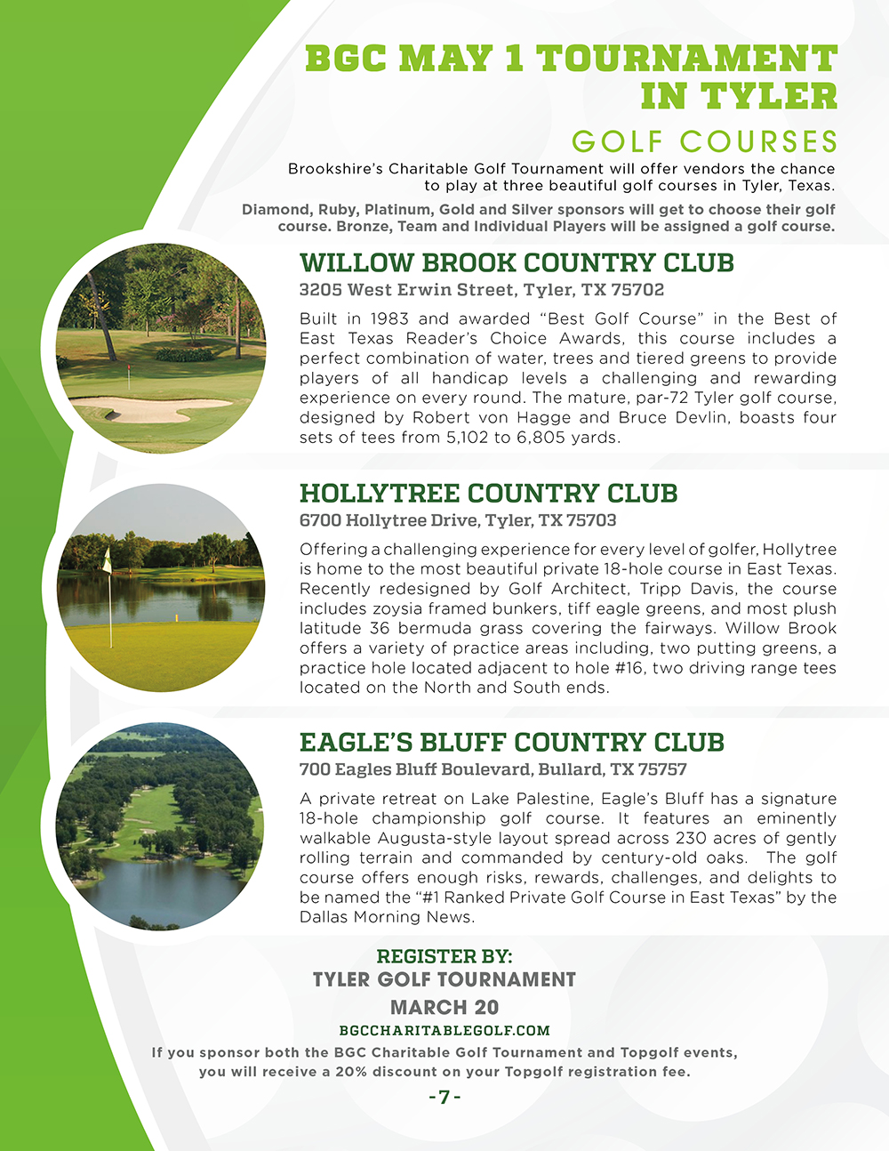 BGC Charitable Golf Classic