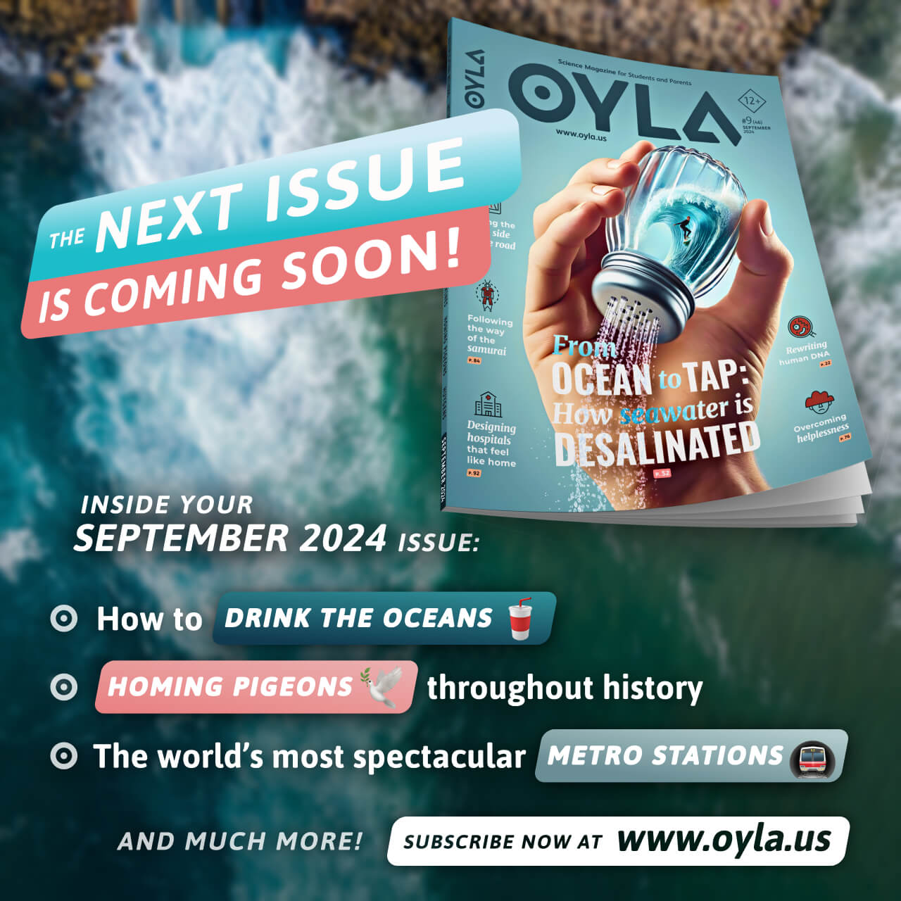 Science magazine for kids (12+) - Special Bundle For Noaa