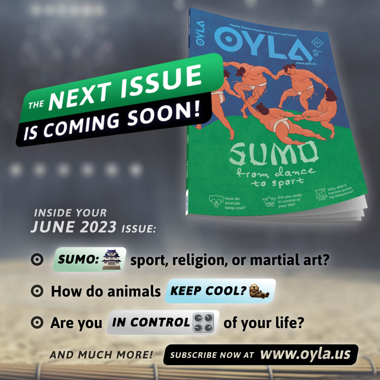 Science magazine for kids (12+)