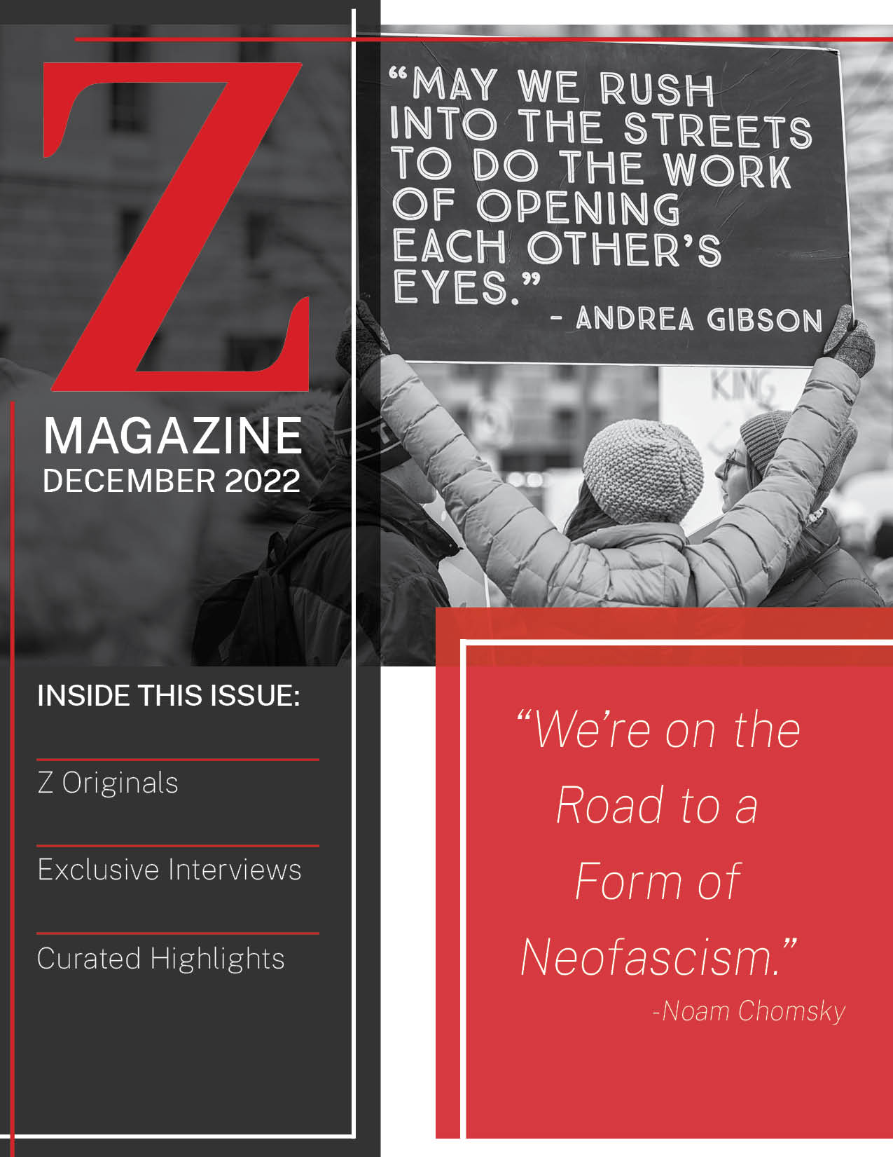 Subscribe to Z Magazine