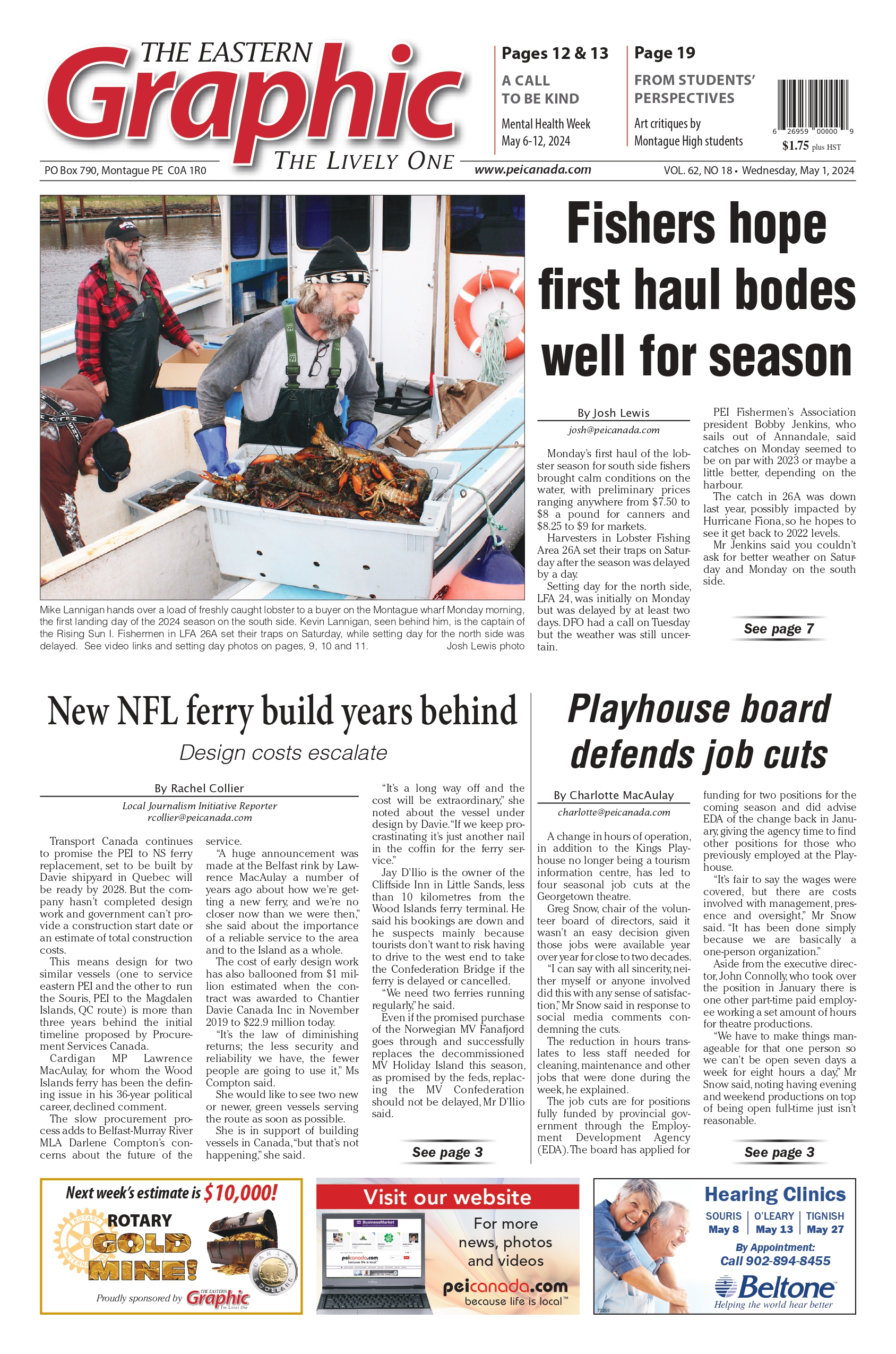 Subscribe to The Eastern Graphic
