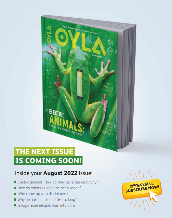 Science magazine for kids (12+)