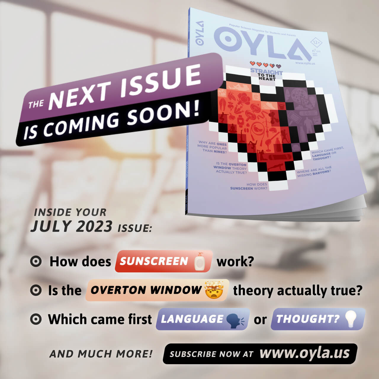 Science magazine for kids (12+)