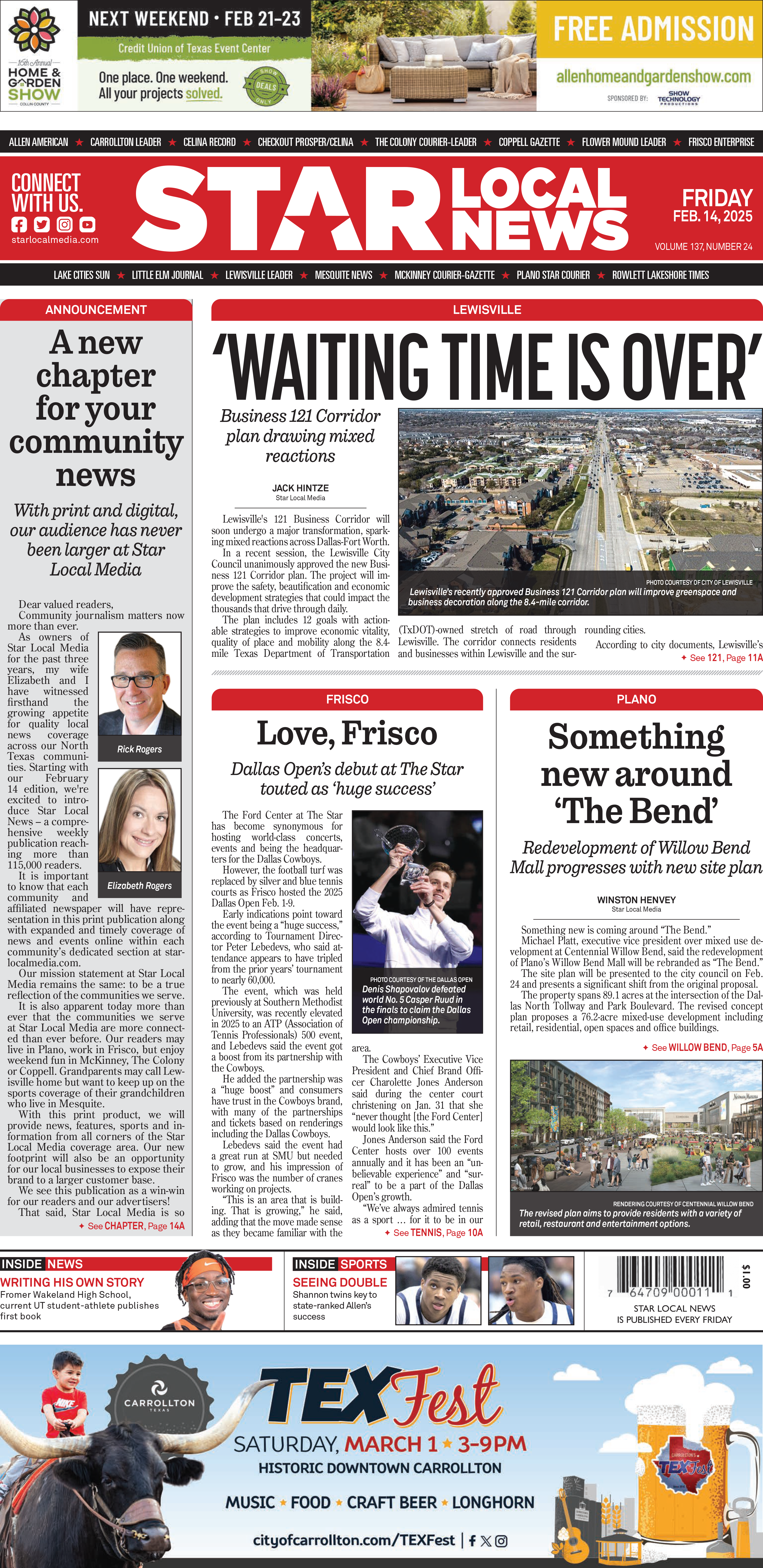 Subscribe to Star Local News